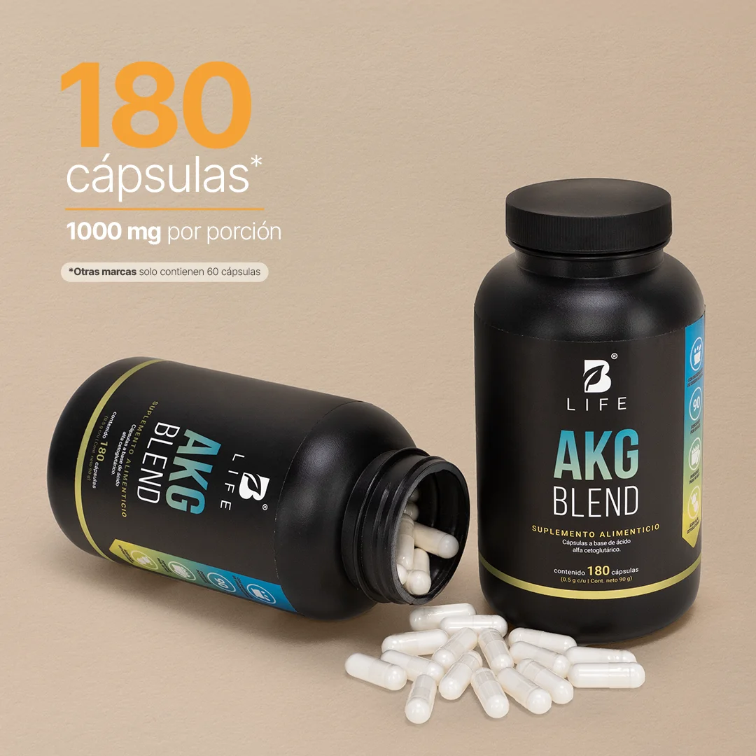 AKG Blend B Life® con 500 mg de Alfa-Cetoglutárico