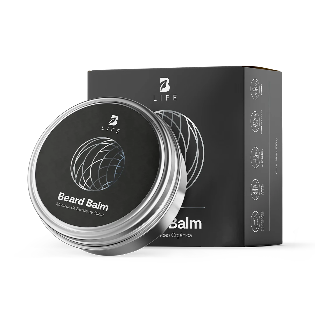 Bálsamo para Barba B Life® con Ingredientes Naturales