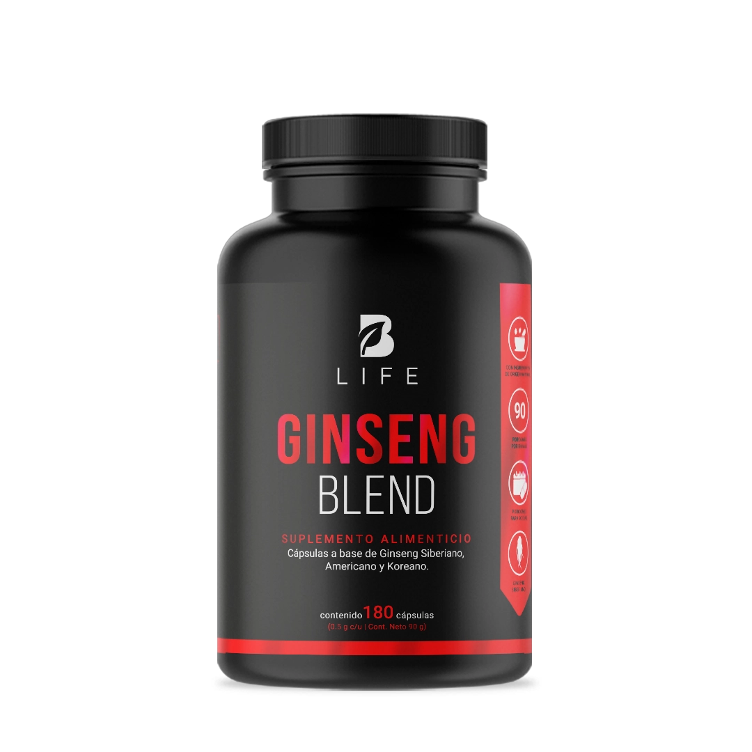 Ginseng Blend B Life® 500 mg - 180 Cápsulas