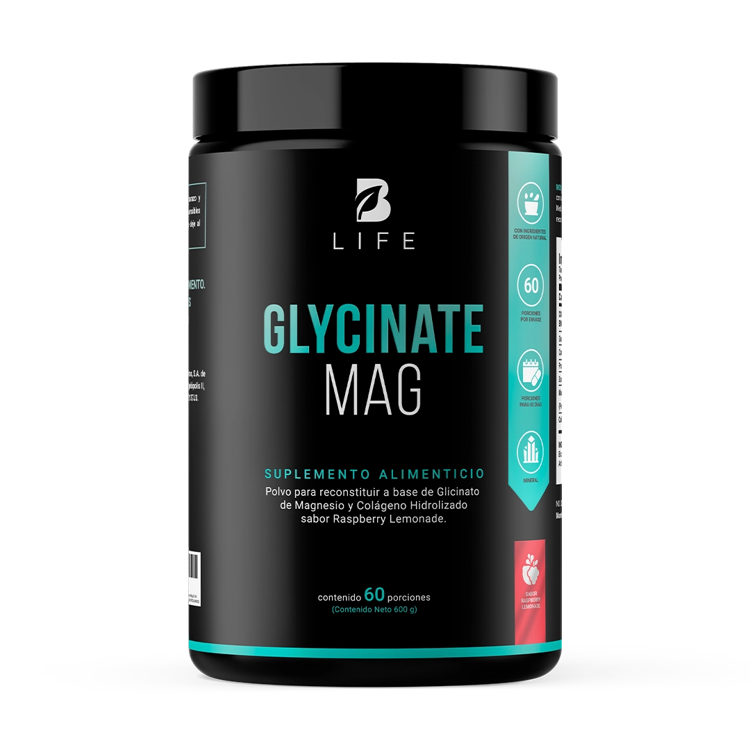 Glycinate Mag en Polvo B Life® 500 mg - 600 g