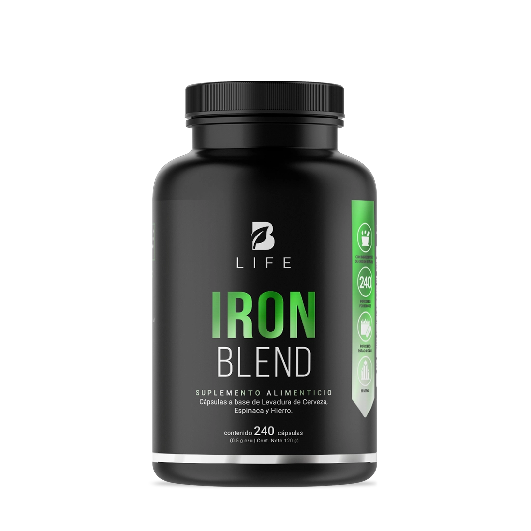 Iron Blend B Life® 500 mg - 240 Cápsulas