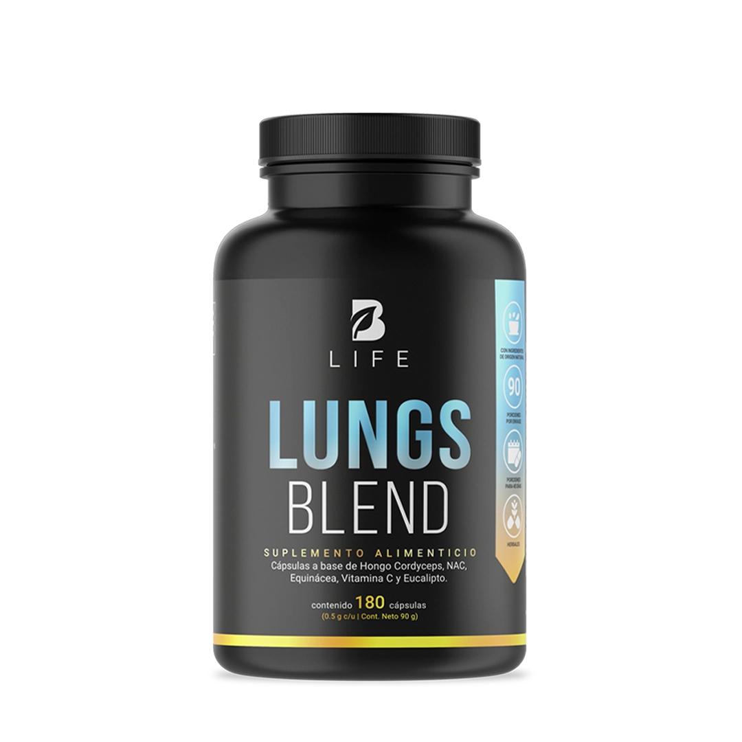 Lungs Blend B Life® 500 mg - 180 Cápsulas