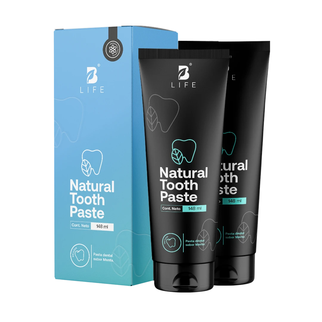 Pasta Dental Natural B Life® | Sin Flúor y 94% Ingredientes Naturales